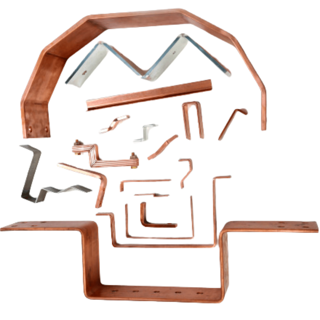 Custom Precision Bent Bus Bars For Power Applications