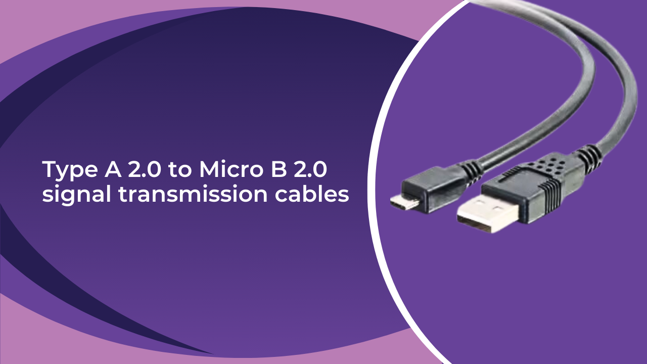 High-Speed Type A 2.0 To Micro B 2.0 Signal Transmission Cables - Frigate