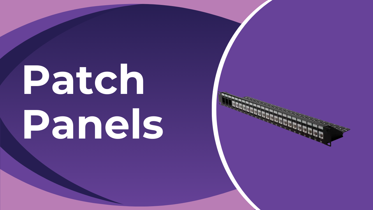 Patch Panels | Ethernet Patch Boards | Network Jack Panels - Frigate