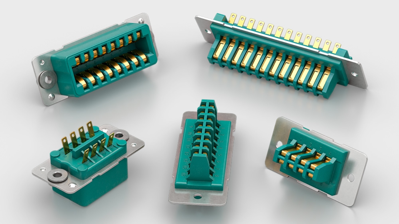 Rack & Panel Connectors | Multi-pin Connectors | Industrial Equipment ...