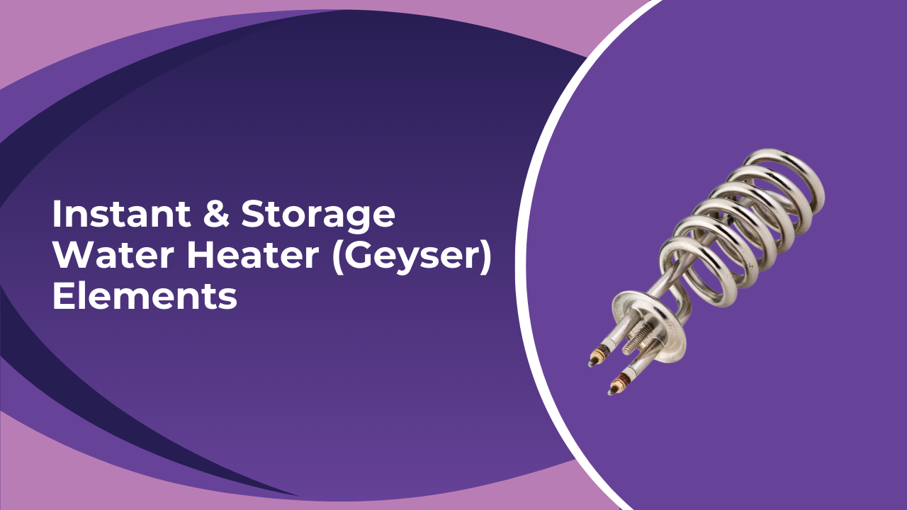 Instant & Storage Water Heater (Geyser) Elements | Geyser Heating ...