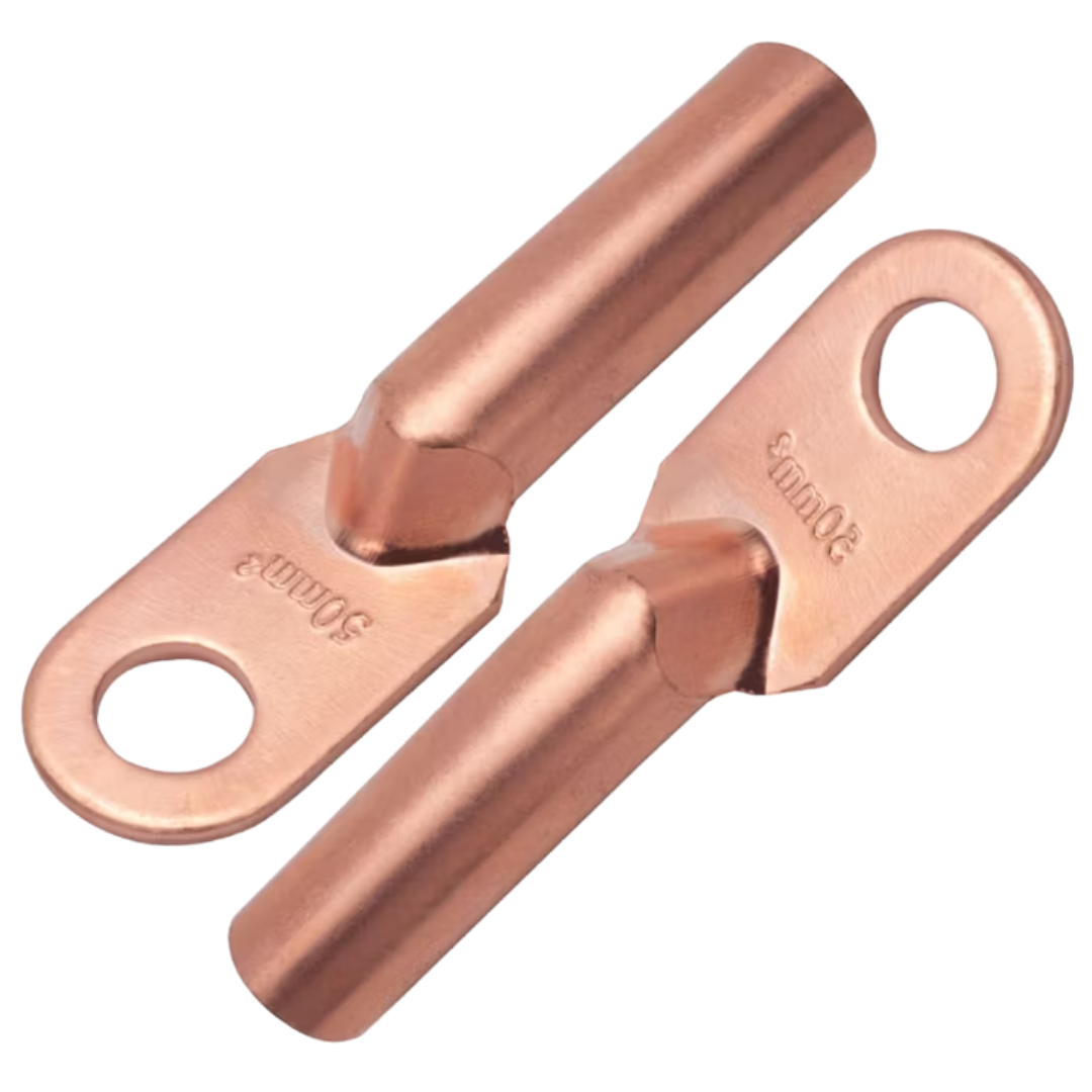 Two-Hole Copper Lugs | Dual-Hole Cable Lugs | Bi Hole Copper Lugs- Frigate