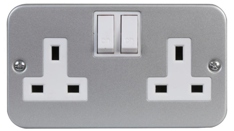 Double-Gang 13A Sockets | 13A Dual Outlets | Dual Socket Plates - Frigate