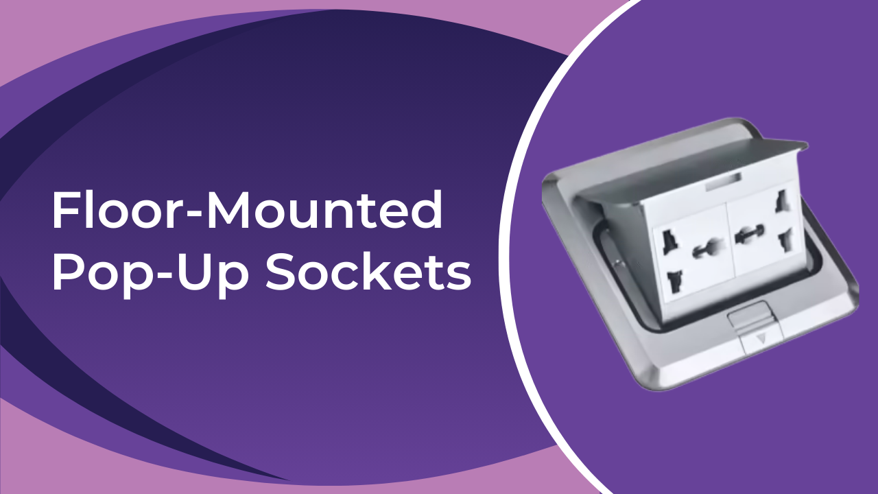 Floor-Mounted Pop-Up Sockets | Retractable & Concealed Floor Sockets ...