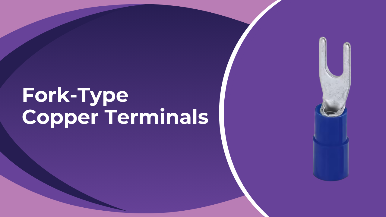 Fork-Type Copper Terminals | Copper Fork Lugs | Spade Type Copper ...