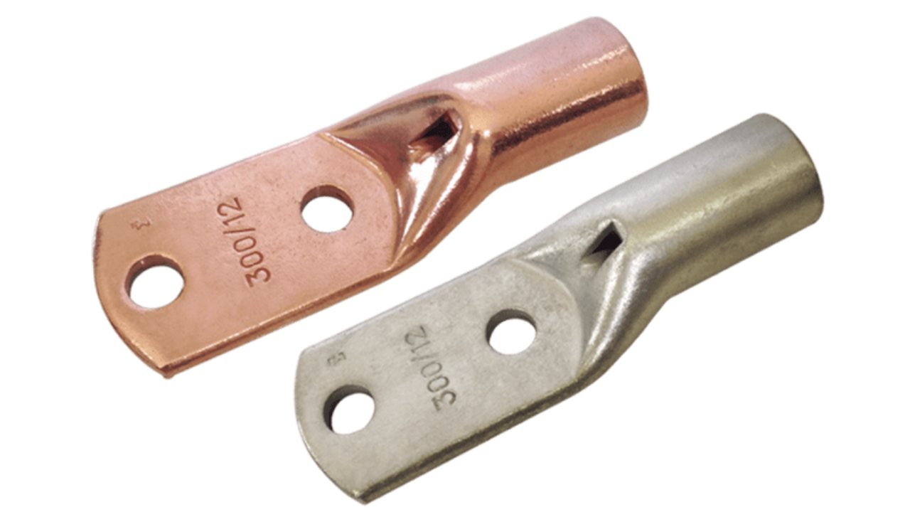 Two-Hole Copper Lugs | Dual-Hole Cable Lugs | Bi Hole Copper Lugs- Frigate