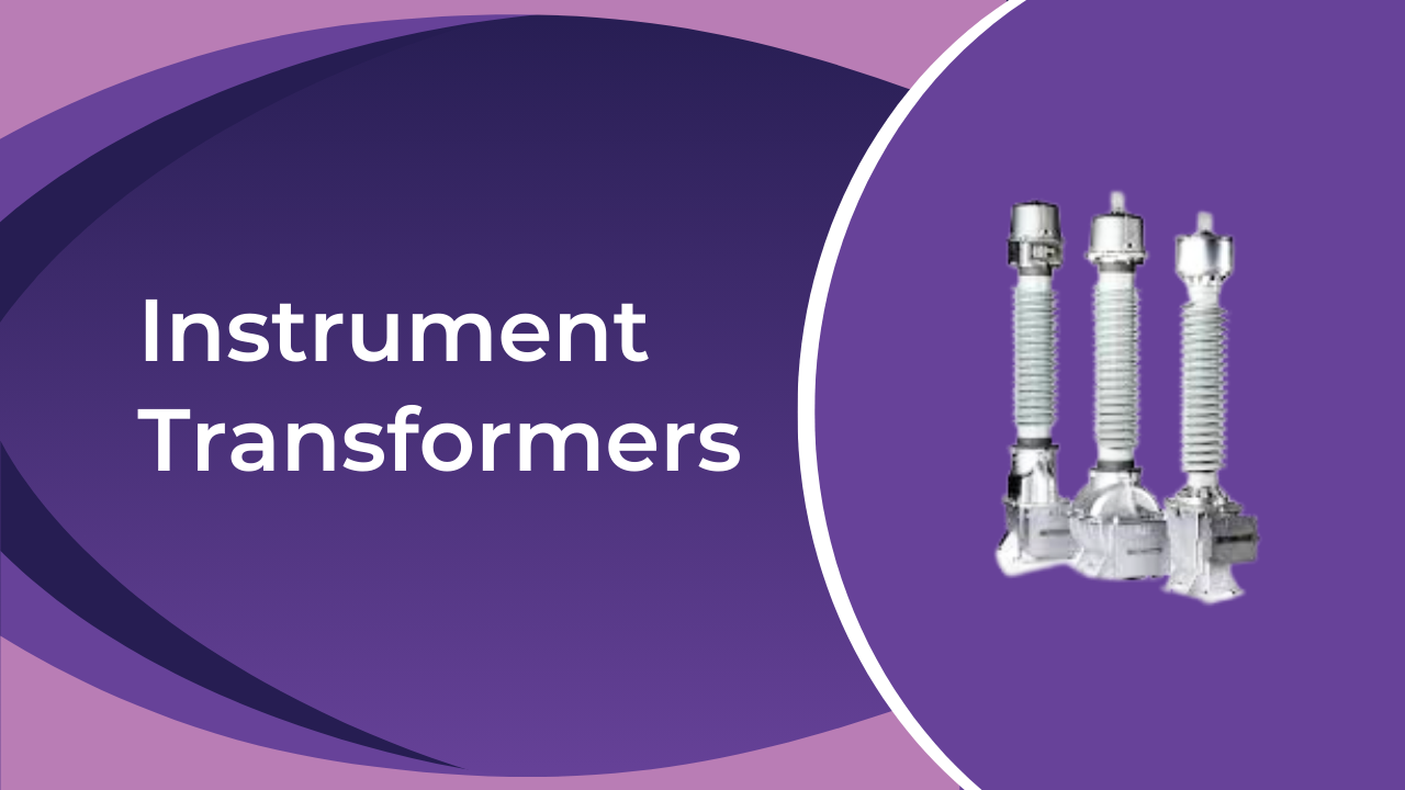 Instrument Transformers Products Manufacturer And Supplier In India ...
