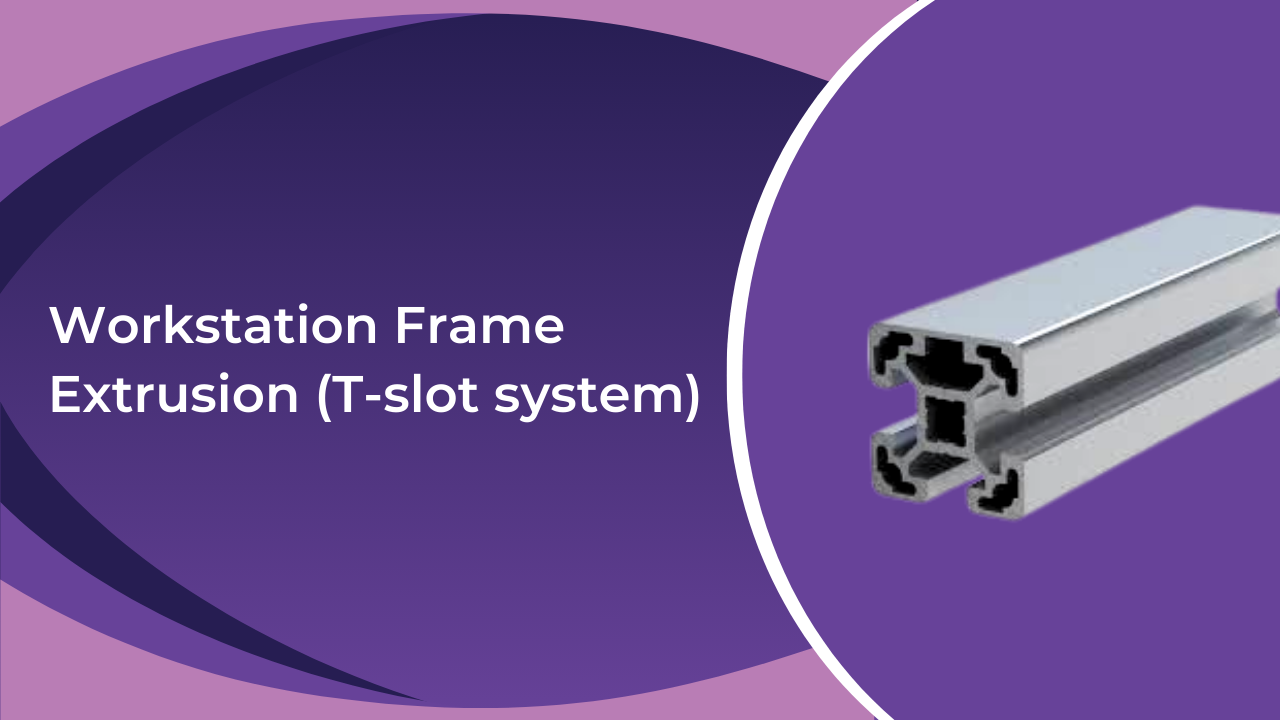 Workstation Frame Extrusions | Workstation T-slot Aluminum Profile ...