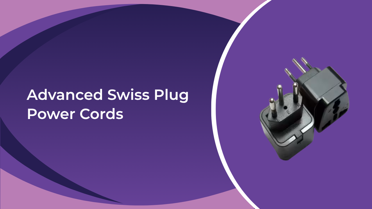 Swiss Plug Power Cords | SEV 1011 Power Cords | Switzerland Power Cords ...